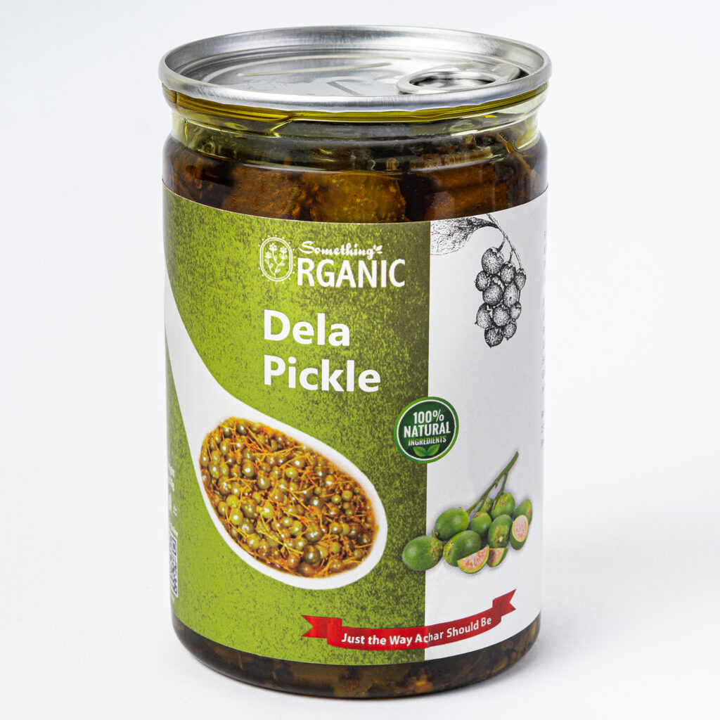 Dela Achar / Dala Pickle Dela Achaar 500 Grams PetCan - Some Thing Organic